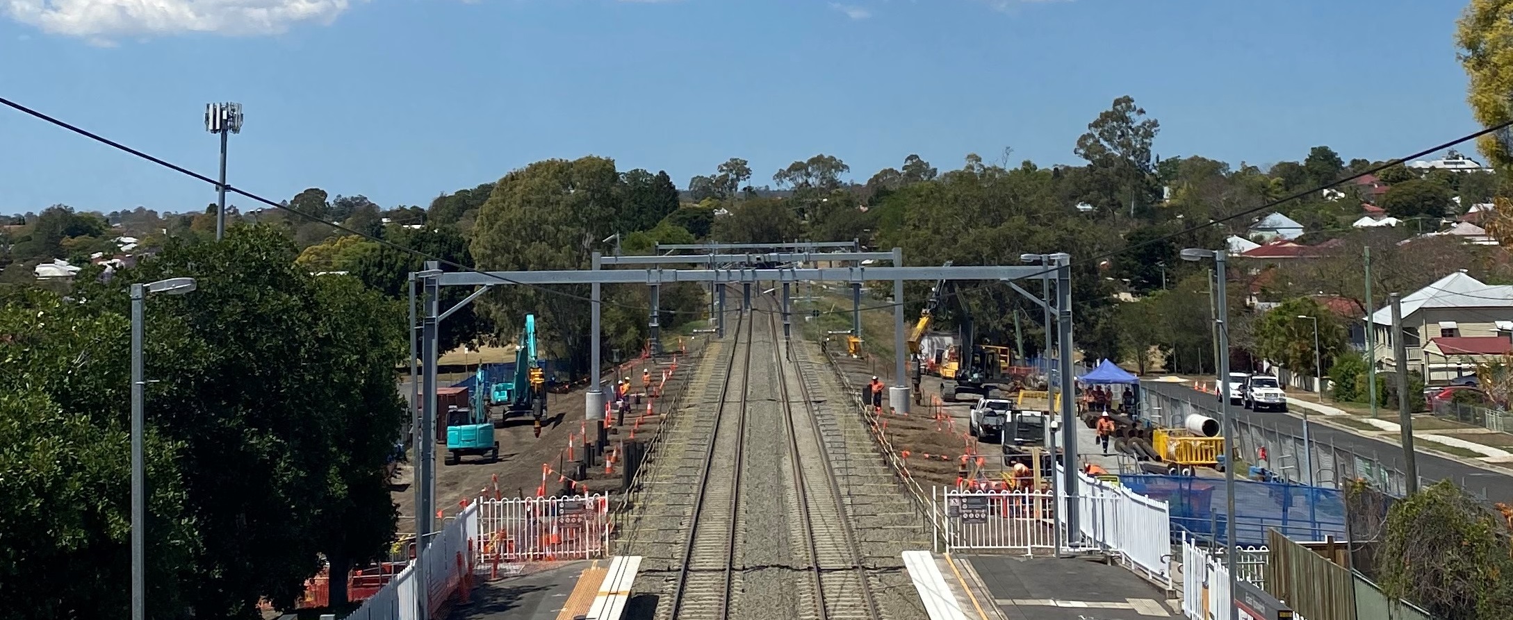 East Ipswich station upgrade